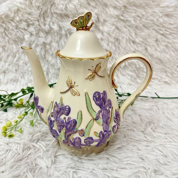 Lenox | Dining | Lenox 205 Vintage Springtime Splendor Teapot Parvaneh ...